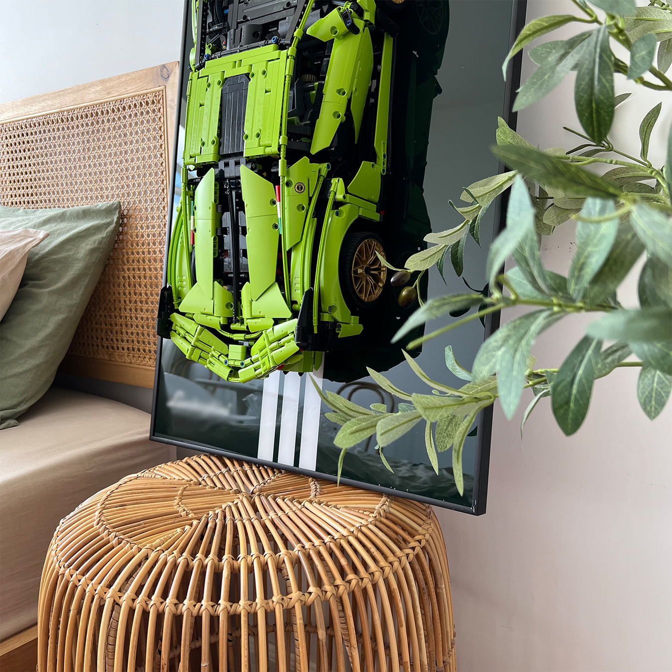 iLuane Display Wallboard for Lego Technic 42115 Lamborghini Sián FKP 37 ...