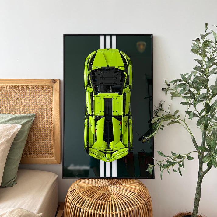 iLuane Display Wallboard for Lego Technic 42115 Lamborghini Sián FKP 37 ...