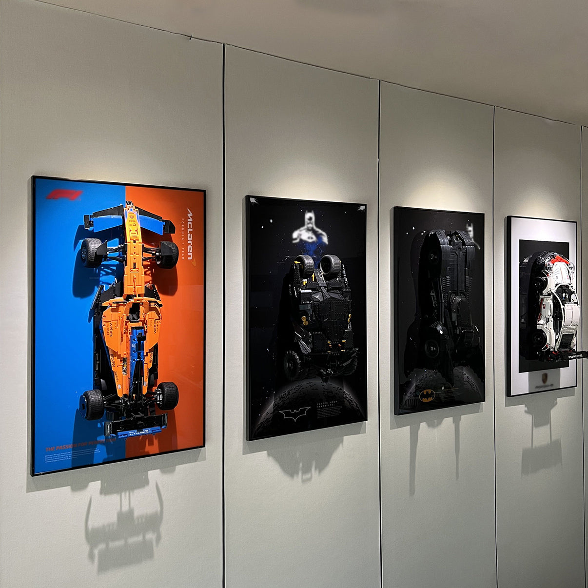 iLuane Display Wallboard for Lego 42141 Technic McLaren Formula 1 (Onl