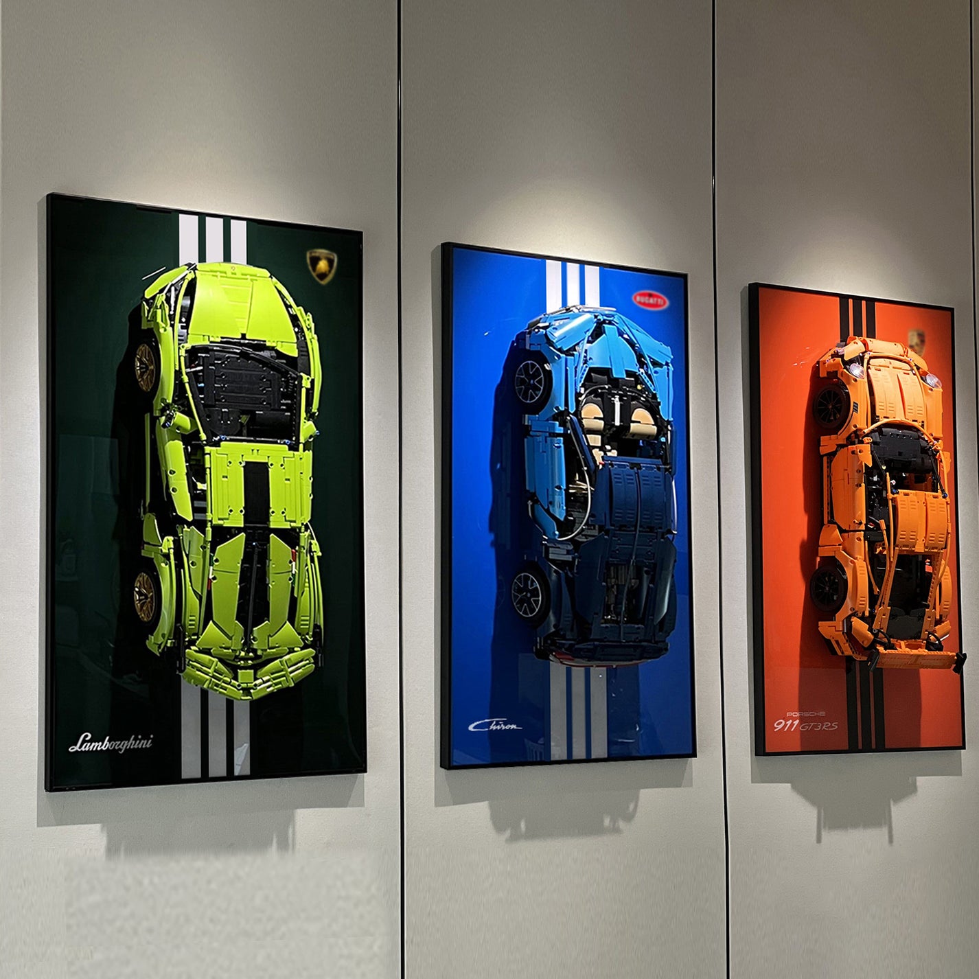 iLuane Display Wallboard for Lego Technic 42115 Lamborghini Sián FKP 37 ...