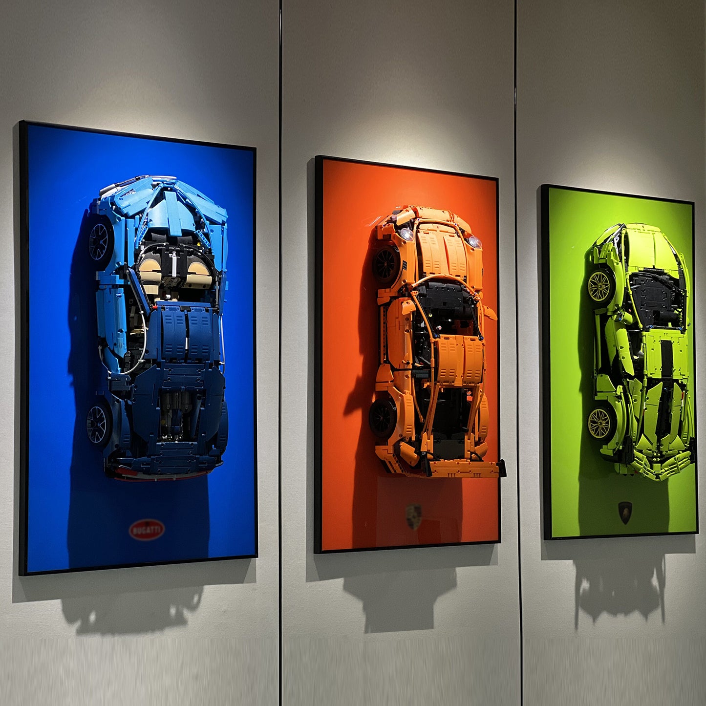 iLuane Display Wallboard for Lego Technic 42056 Porsche 911 GT3 RS(Only ...