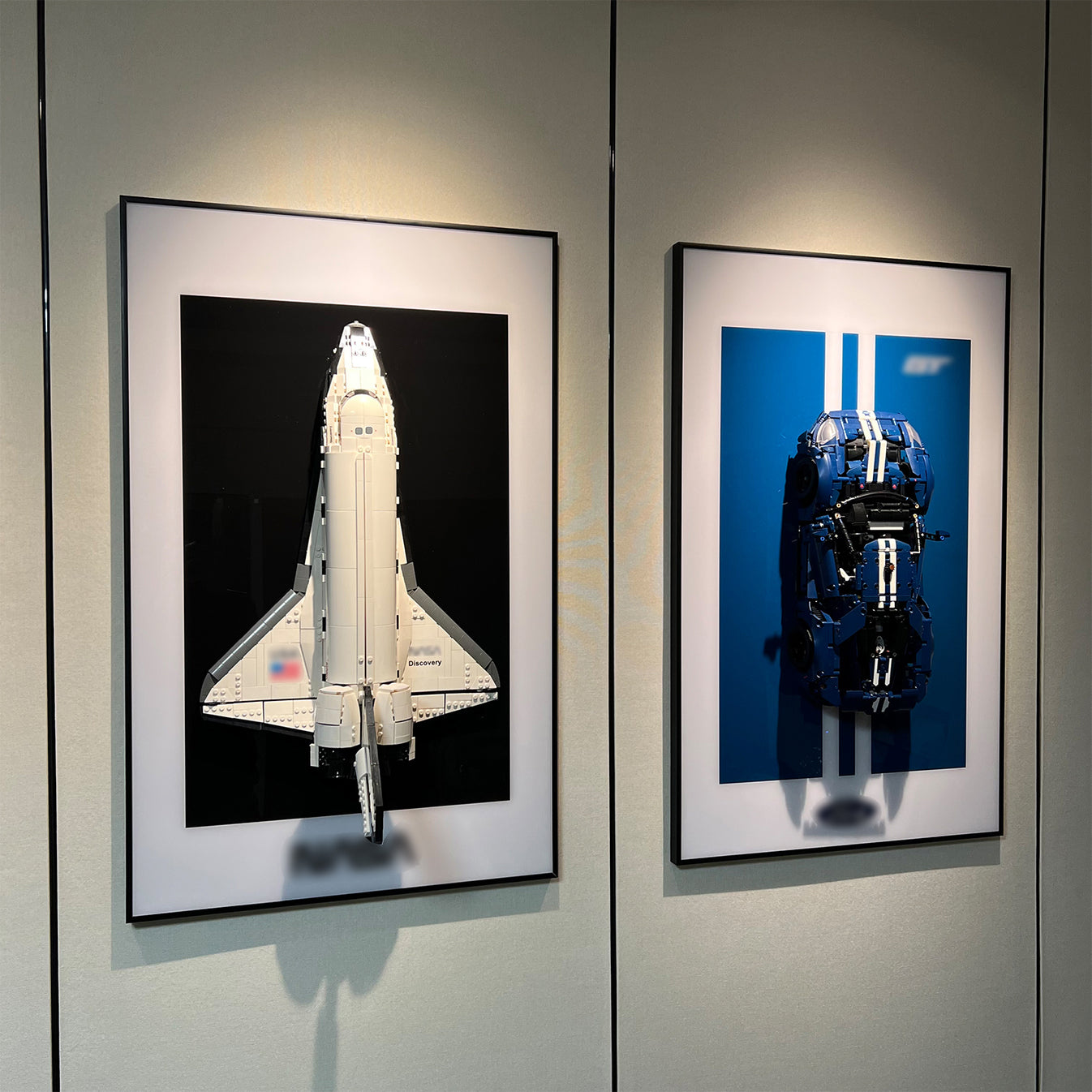 iLuane Display Wallboard for LEGO Icons NASA Space Shuttle Discovery 1